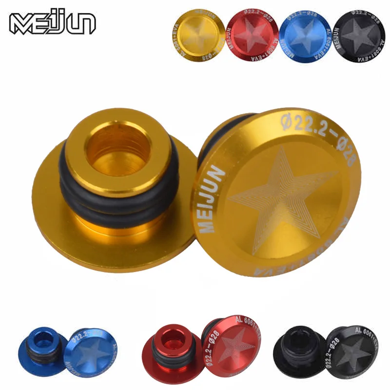Cycling Aluminum Alloy Mountain Bike Handlebar Grip Plug Bicycle ...