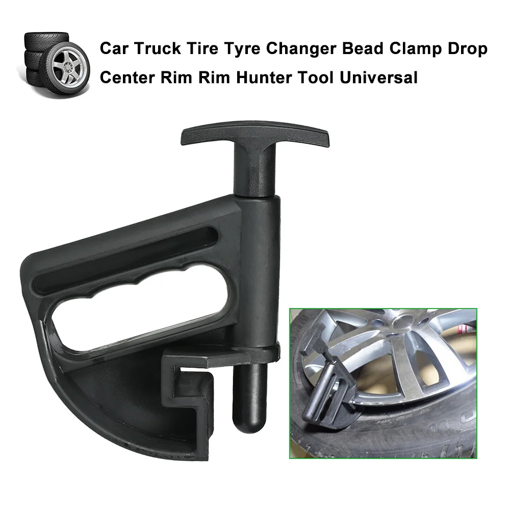 Car Truck Tire Tyre Changer Bead Clamp Drop Center Rim Rim Hunter Tool ...