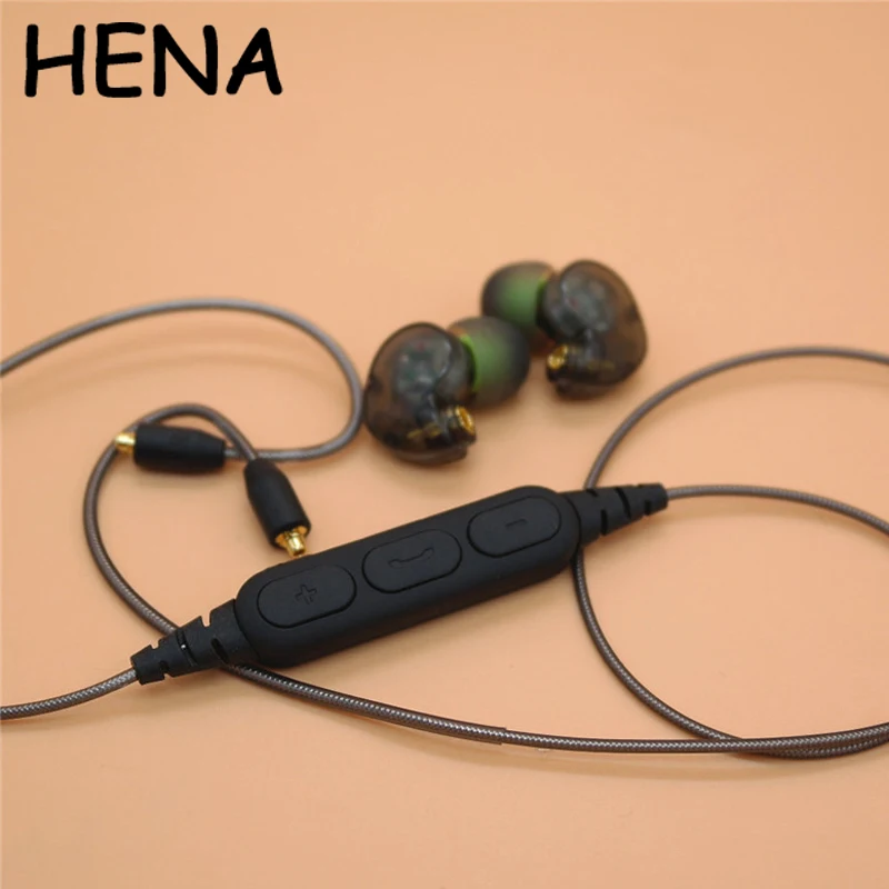 Hifi MMCX Cable Wireless Bluetooth Adapter Sports Earphone Cables for ...