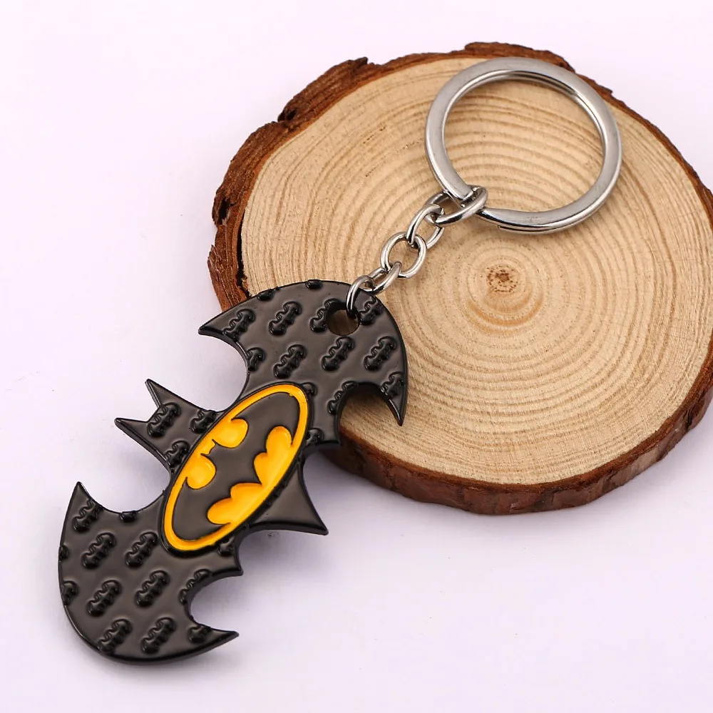 10pcs/lot Wholesale Cartoon Superman Batman Keychain Superhero Keychain ...