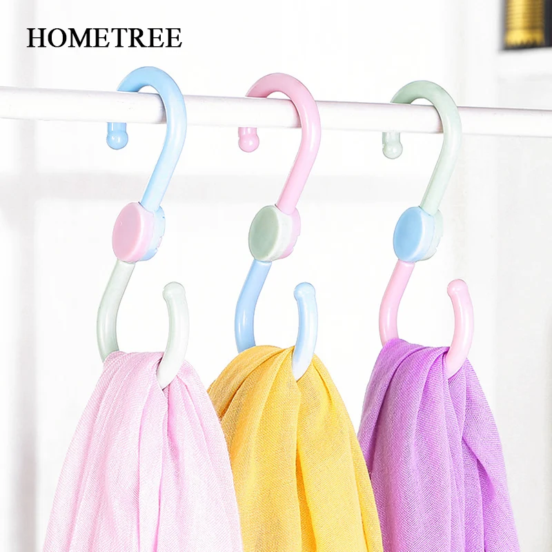 HOMETREE colgador giratorio de 360 grados para ropa, gancho de 3 piezas ...