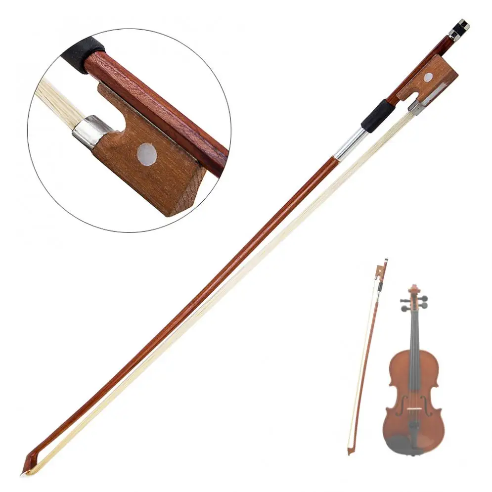 1/4 4/4 violine Bogen Rosshaar/Sanda/Brasilien Holz Stick Kunststoff ...