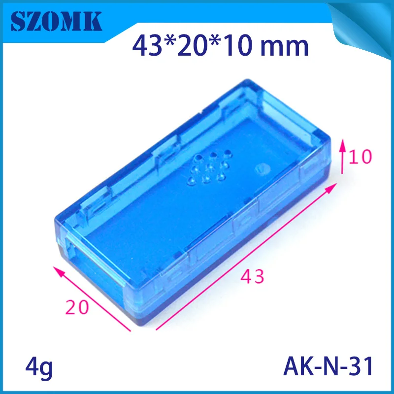 20 Pieces, 43*20*10mm Plastic Box Eletronic Small Usb Enclosure Project ...