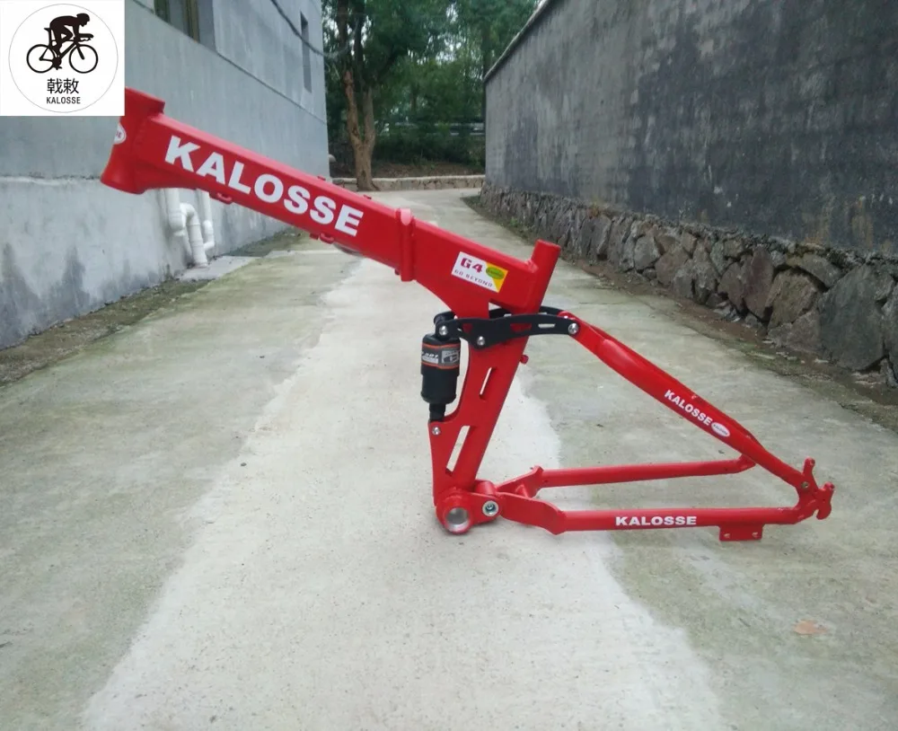 Kaloss 17 polegada dobrável gordura quadro da bicicleta neve quadro ...