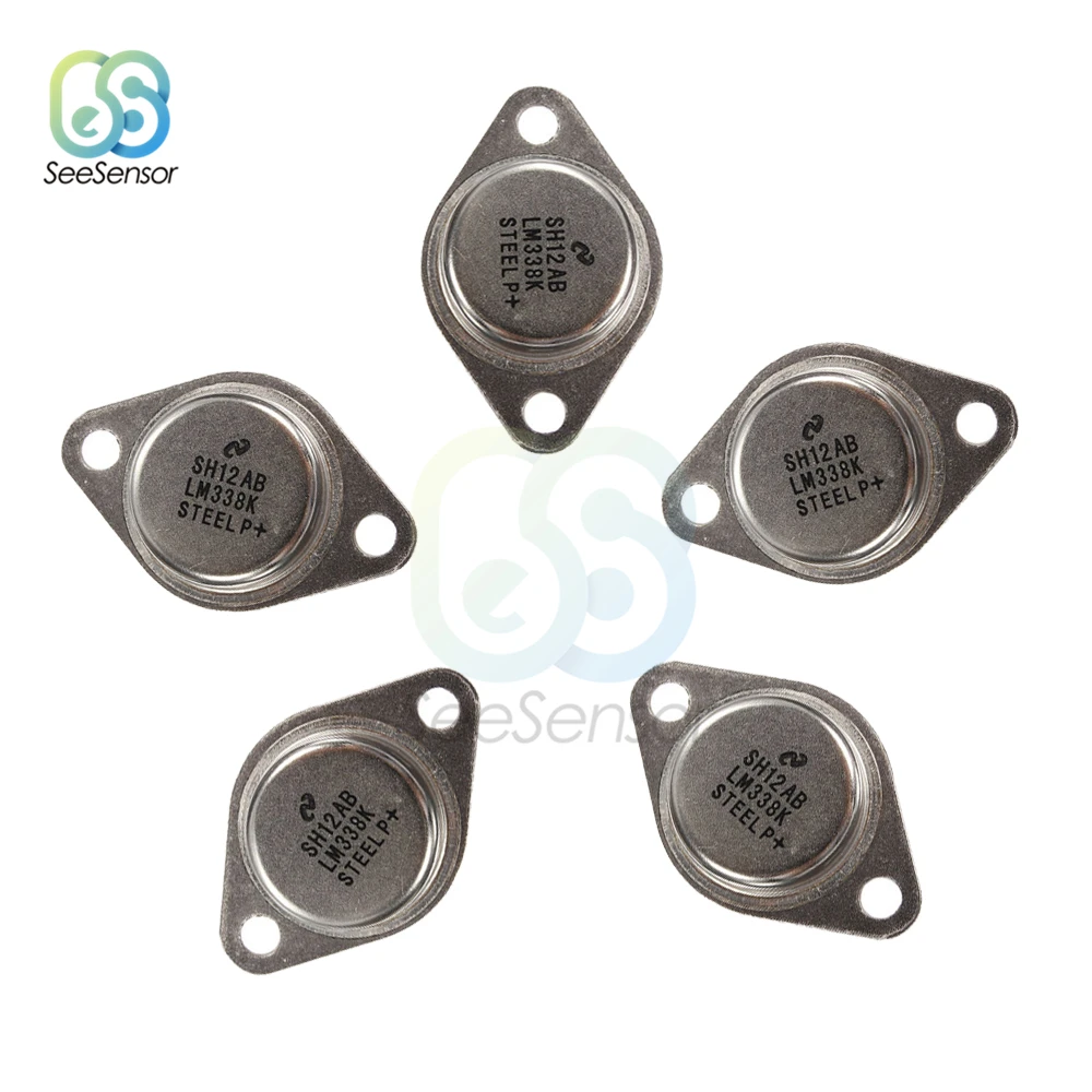 5Pcs LM338K LM338 Adjustable Voltage Regulator 5A 1.2V To 32V