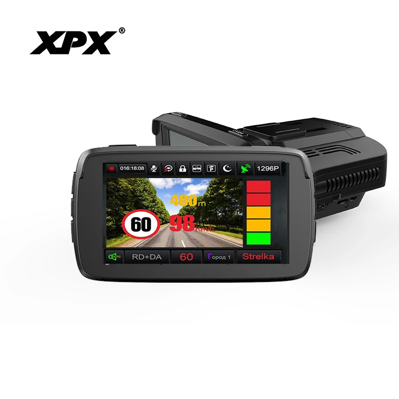 Dash cam XPX G525 STR Car DVR 3 in 1 Video recorder Car camera ...