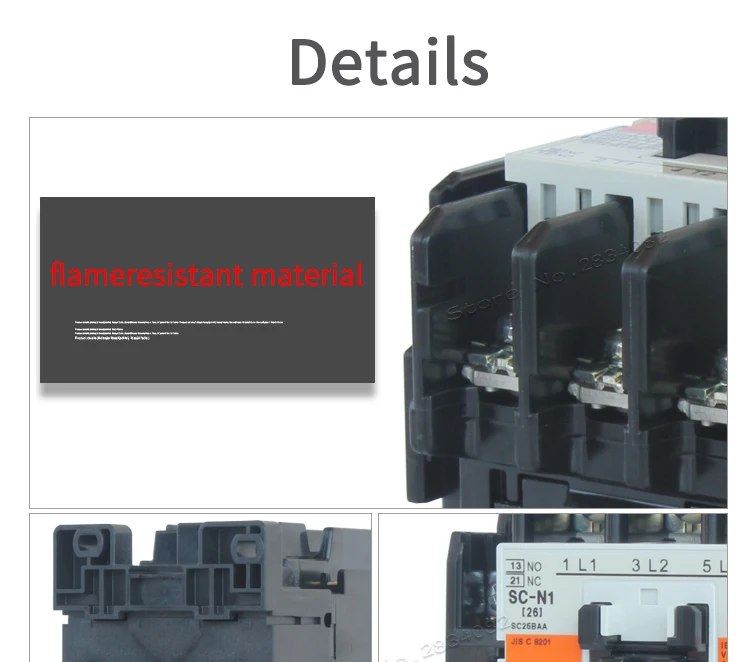 26a 1000v Ac Contactor Ac24v 380v 220v 110v Coil Voltage 3no2no1nc Sc ...