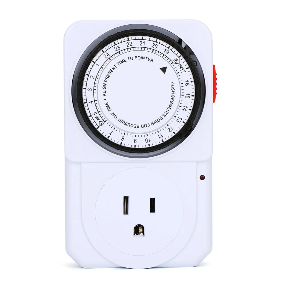 Digital Programmable Timer Switch Socket with Clock Plug in Counter ...