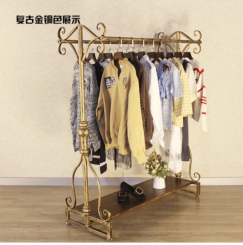 Rustic Clothing Displays