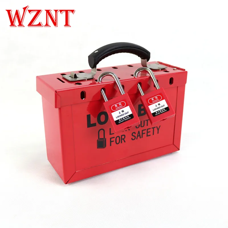 NT-K01-NT-K02-Portable-Steel-Group-Safety-Lockout-Box-Kits-Small-hand ...