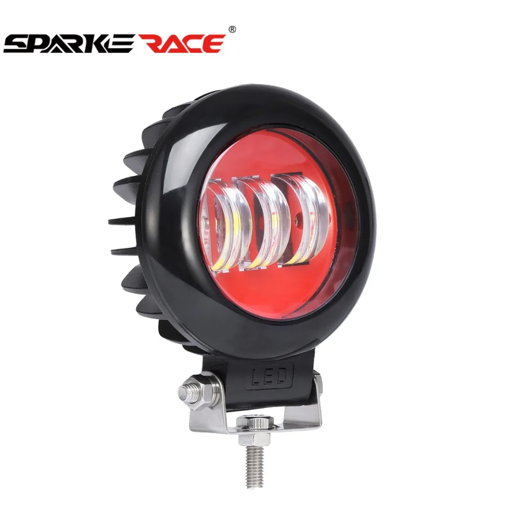 5INCH 30W OFFROAD LED WORK LIGHT HEADLIGHT CAR TRUCK MOTORCYCLE ATV 4WD ...