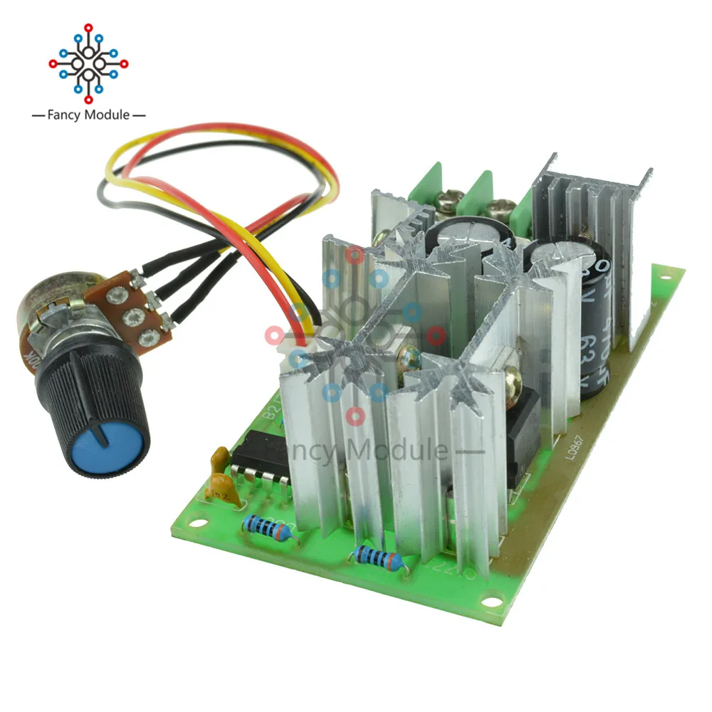 DC Motor Speed Regulator DC10 60V 12V 24V 36V 48V High Power Drive ...