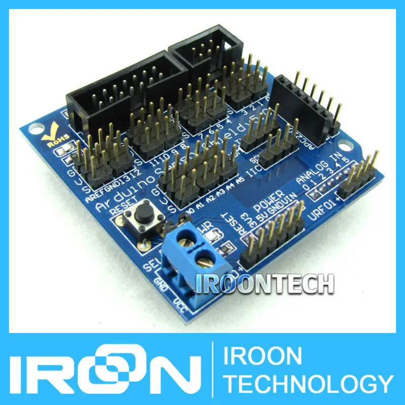 v5.0 Sensor Shield expansion board for arduino electronic building ...