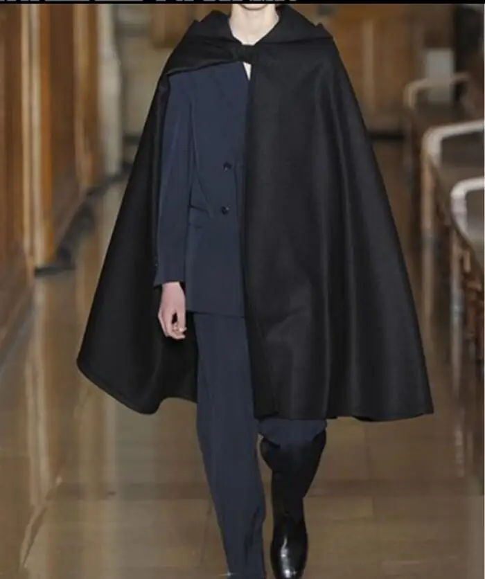 S-5XL-New-Men-s-Clothing-Plus-size-Loose-cloak-cloak-personality-coat ...