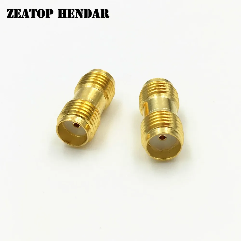 1000Pcs Brass SMA Female Jack to SMA Female Plug SMA F/F Straight RF ...