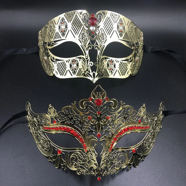 Red Masquerade Masks For Men