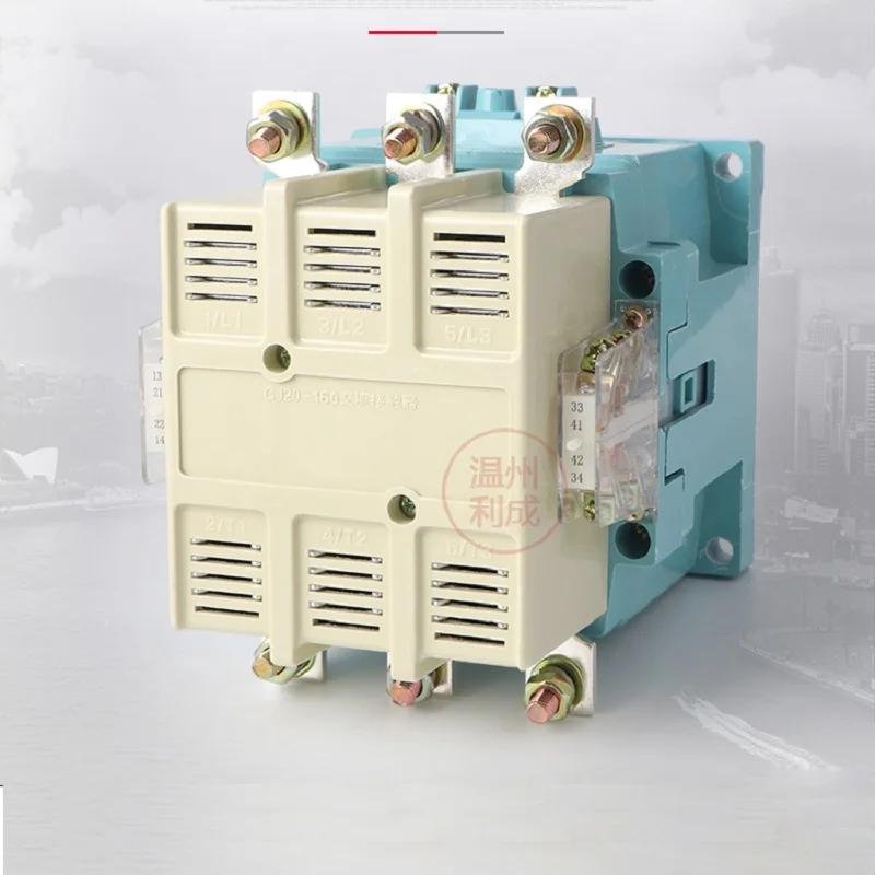 AC contactor CJ20 160A single phase three phase 11v220V380V voltage ...
