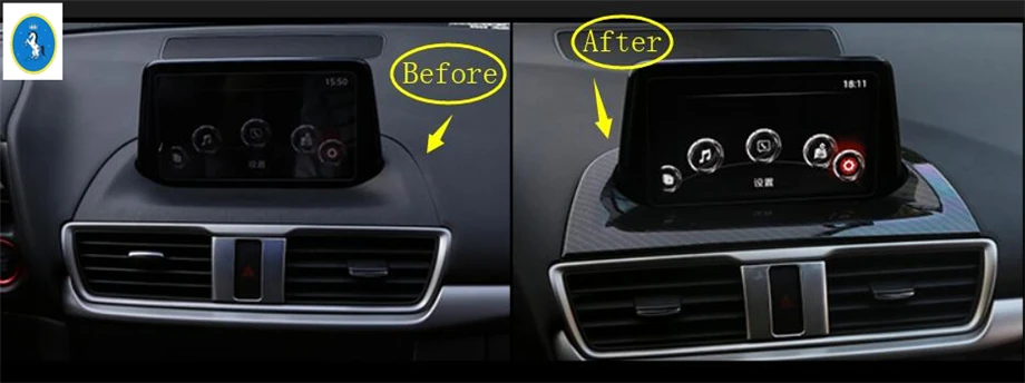 Yimaautotrims Auto Accessory Dashboard GPS Multimedia Display Screen ...