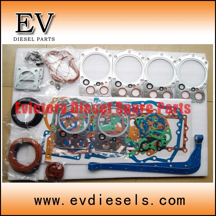 For-Mitsubishi-6D24-6D24T-full-gasket-set-with-cylinder-head-gasket ...