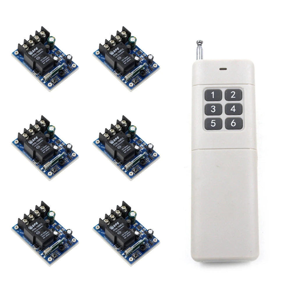 DC12V 48V 1CH Wireless Remote Control Switch Water Pump Motor ...