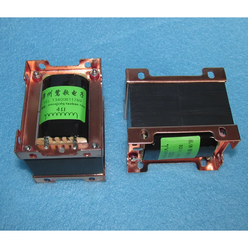 32 Ohms: 8 Ohm, 6w Long Magnetic Circuit Transistor Output Transformer ...