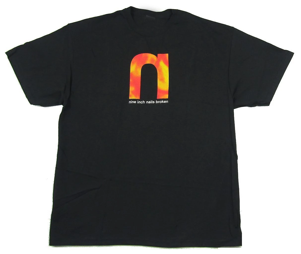 Nine Inch Nails Broken N Logo Black T Shirt New Official Band Merch NIN ...