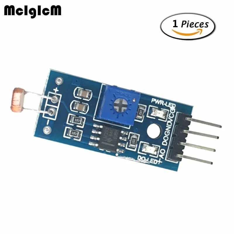 MCIGICM 1pcs Optical sensitive Resistance Sensor Module Photosensitive ...