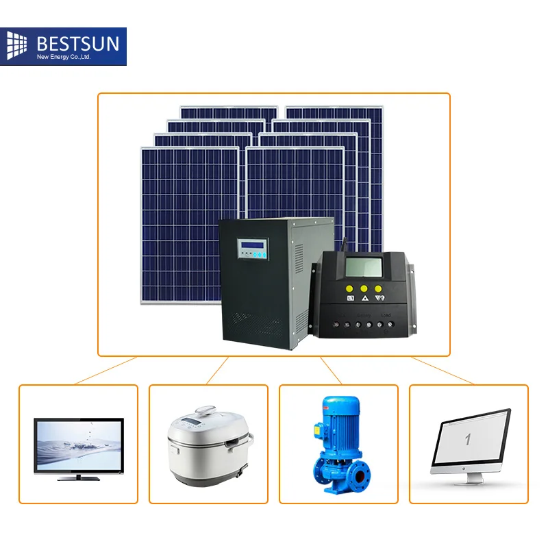 BFS 2000W H solar panel system 2KVA Solar home 2000W off grid solar ...