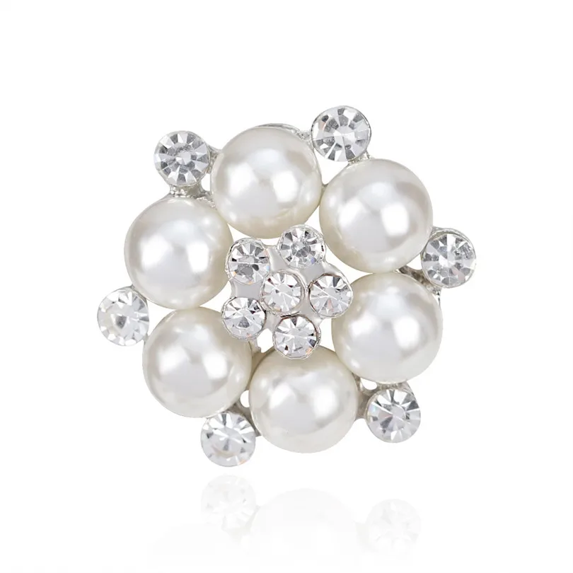Women Fine Quality Pearl Brooches Pin Ladies Wedding Jewelry Trendy ...