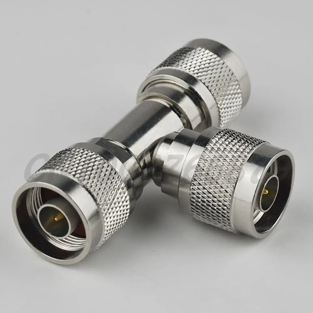 RF-electrical-N-adapter-N-male-to-male-to-male-3-Way-T-Type-adapter ...