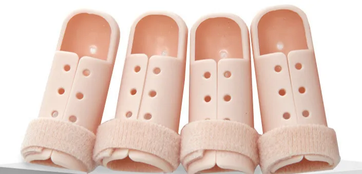 Hard Plastic Finger Splint Fracture Braces Tenosynovitis Ligament ...