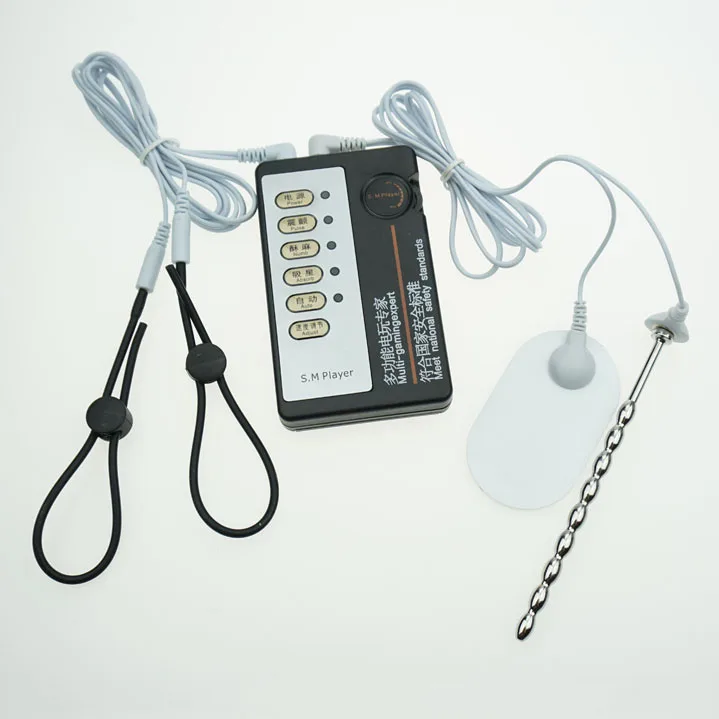Electro Shock Therapy Adult Sex Products Penis Massage Stimulator Cock