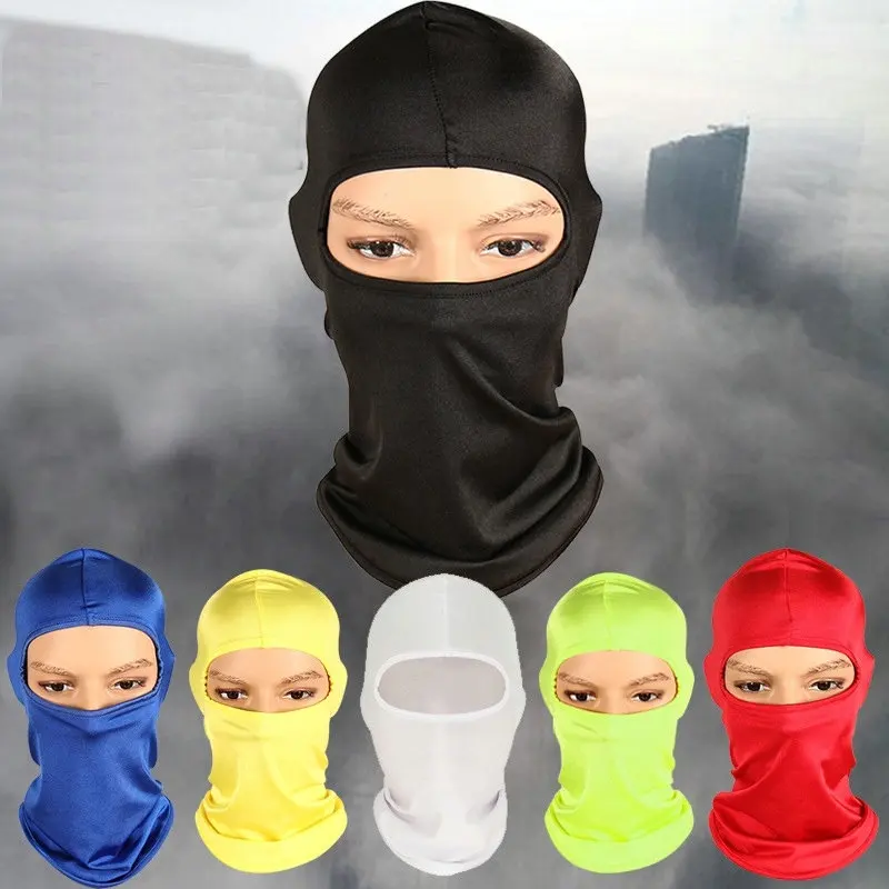 New-Solid-Balaclava-Mask-Windproof-Face-Neck-Guard-Masks-Ninja-Headgear ...