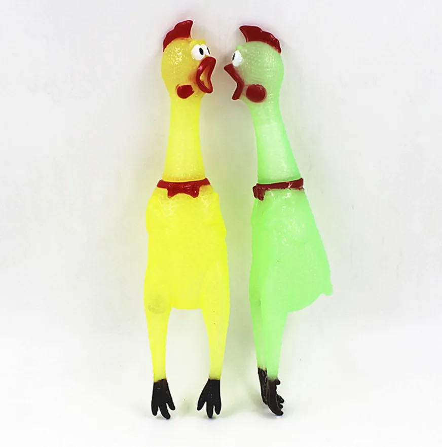 Tiny Rubber Chickens