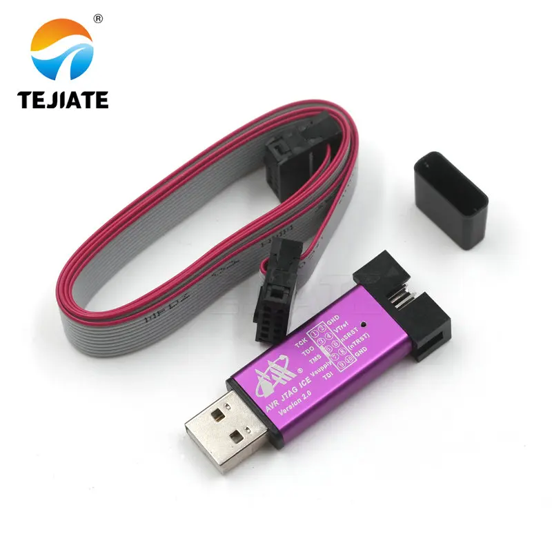 Avr Jtag Ice Usb Download Programmer Emulator(aluminum Shell+over ...