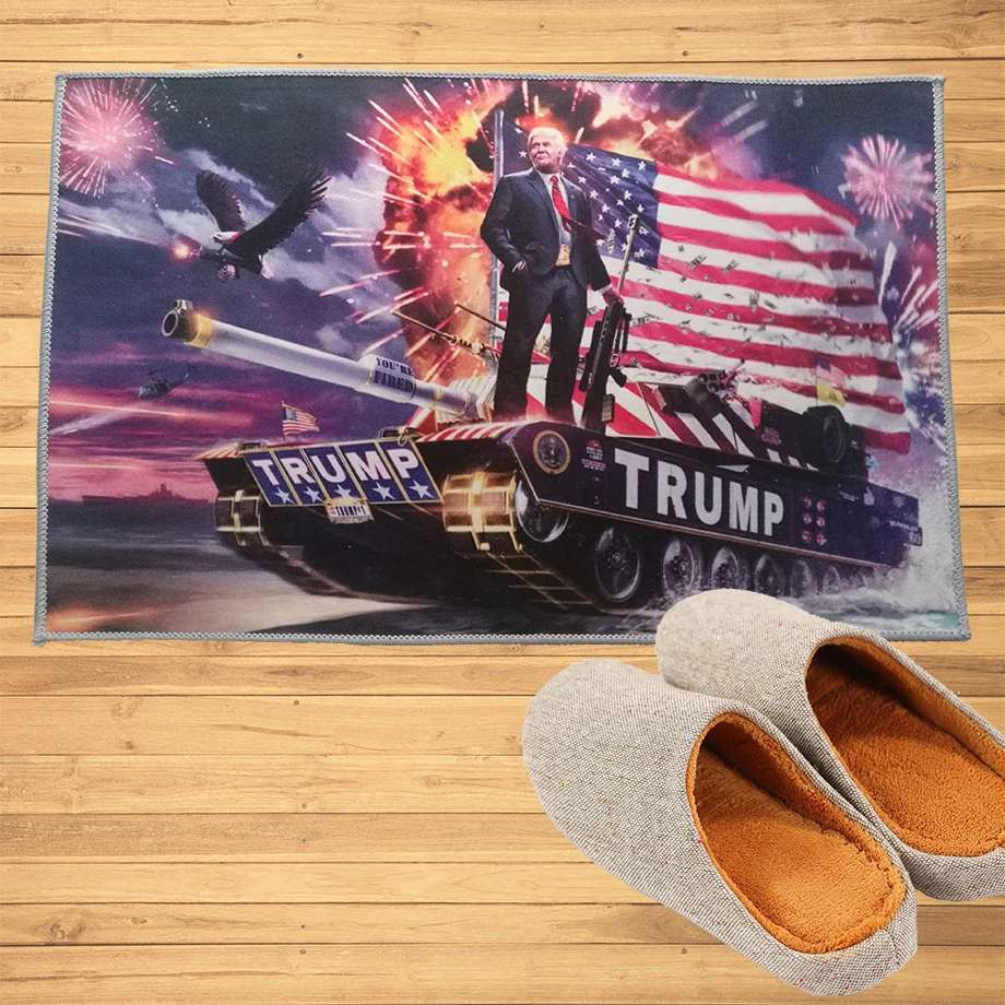 Trump Tank 2020 US Election Doormat Entrance Welcome Mat Hallway ...