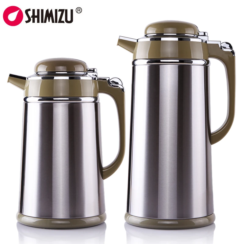 Household glass liner thermos bottle stainless steel vacuum warm kettle ...