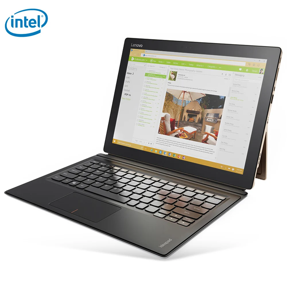 Lenovo MIIX 4 2 in 1 Tablet PC 12.0 inch DOS Intel Core m7 7Y75 Dual ...