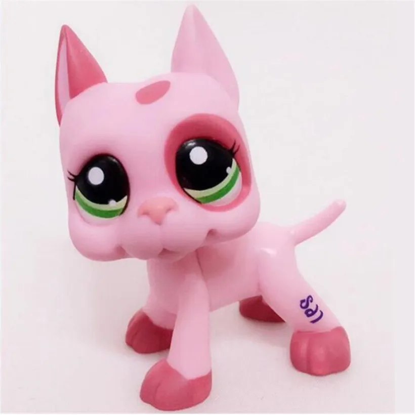 Aliexpress.com : Buy LPS Pet Shop Cute Anime PVC Brown Pink White Dog ...