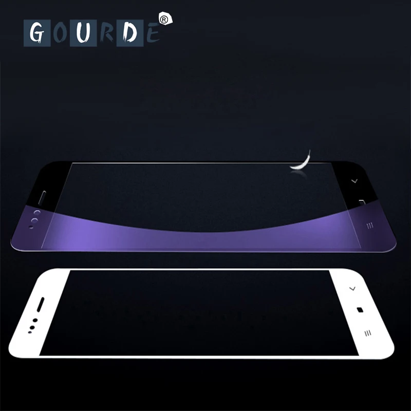 Gourde Full Cover Tempered Glass For Xiaomi Redmi Note 4 4X 5A 5A Pro ...
