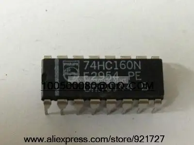 Envío gratis 2 unid 74HC160 74160 Synchronous contador Asyn claro ...