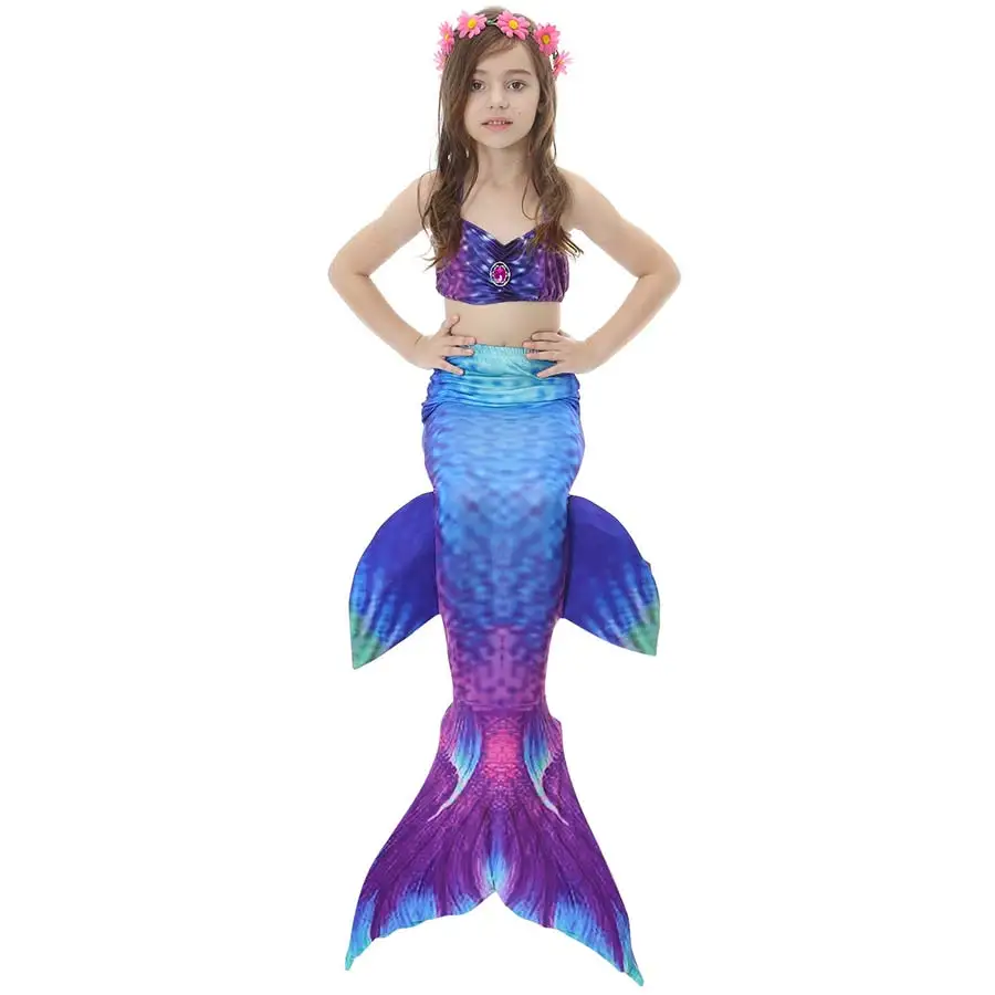Adult Mermaid Tail With Monofin Cosplay Costume - AllCosplay.com