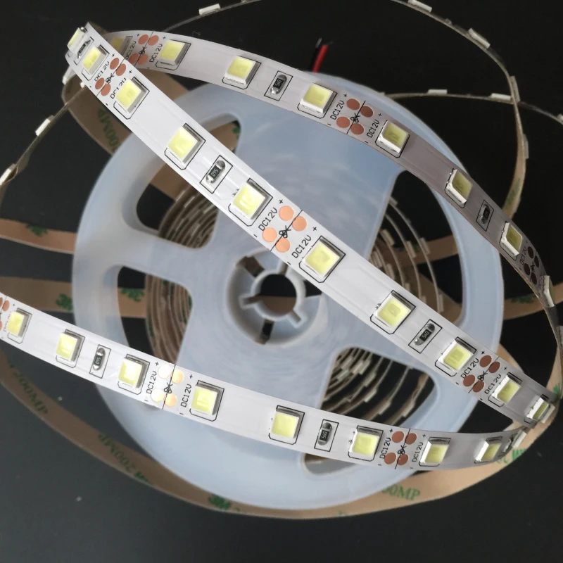 Led super bright 5054 SMD non waterproof white led strip lights DC 12V ...