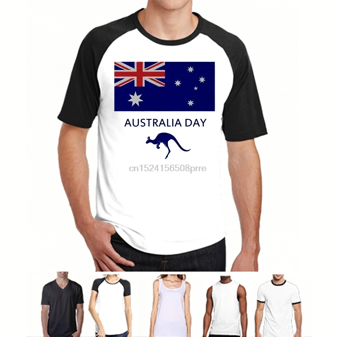 Bandeira da austrália camiseta aussie dia australiano orgulhoso aus ...