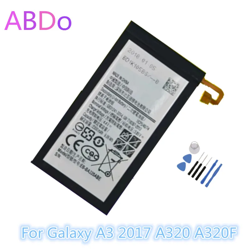 EB BA320ABE Phone Battery For Samsung Galaxy A3 2017 A320 A320F 2350mAh ...