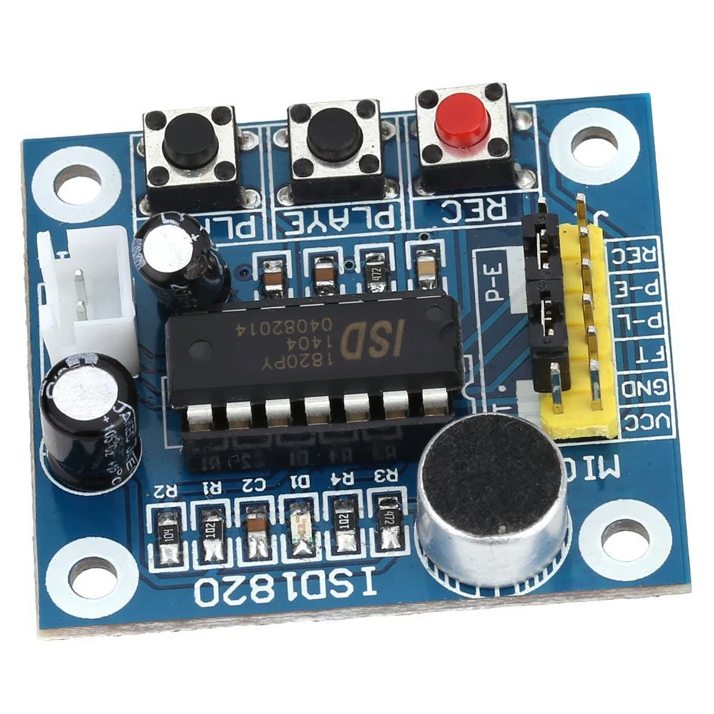 ISD1820 Sound Voice Recording Playback module with micro sound audio ...