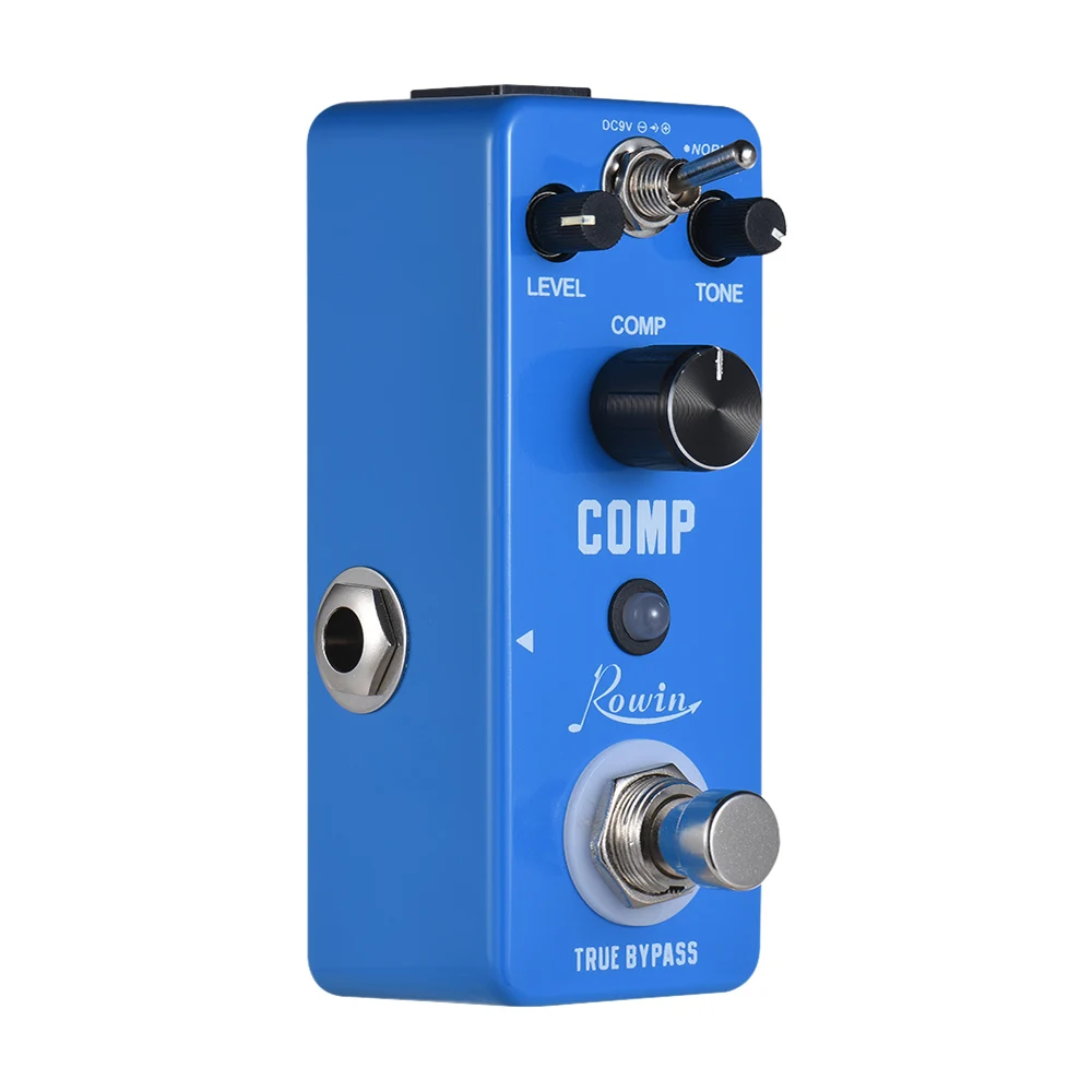 Rowin Lef-333 Comp Compressor Compress Guitar Effect Pedal Aluminum ...