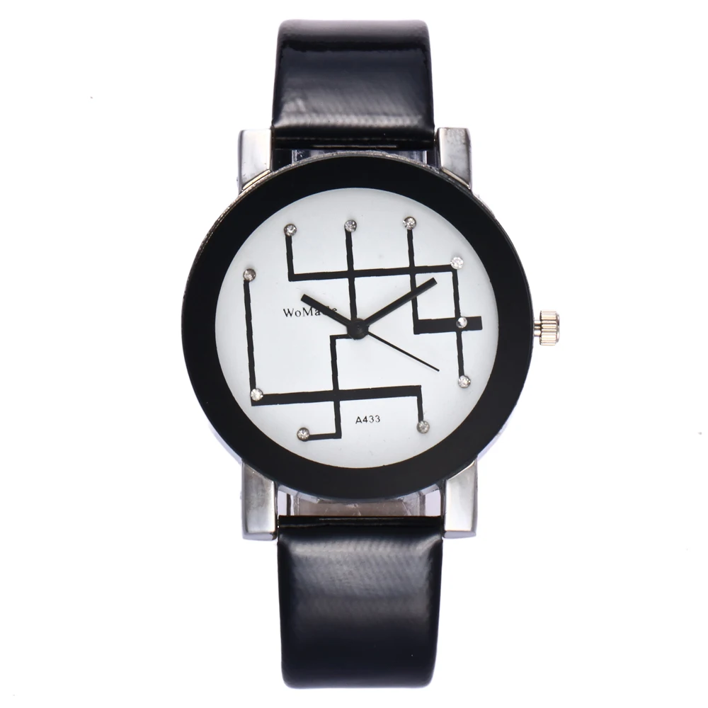 WMG moda marca mujeres reloj alta calidad personalidad Dial reloj de ...