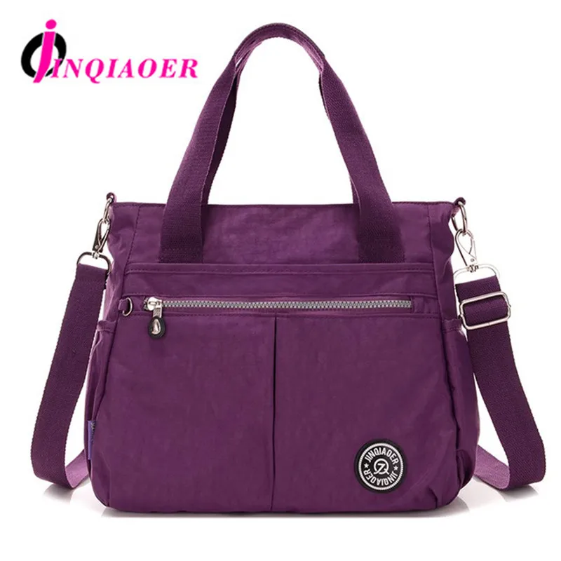 JINQIAOER Women's Shoulder Bags Solid Travel Waterproof Handbag ...