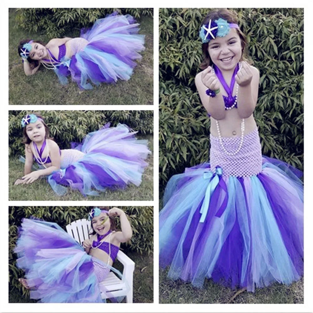 Aliexpress.com : Buy The Little Mermaid Princess Ariel Cosplay Tutu ...